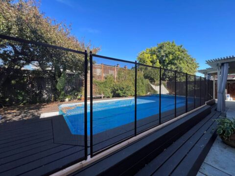 Pool Fence Installs on Decks - Baby Barrier® Pool Fence of San Jose