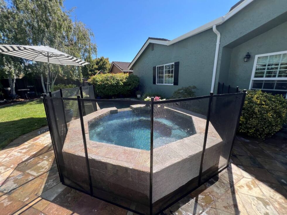 Hot Tub Pool Fences - Baby Barrier® Pool Fence of San Jose