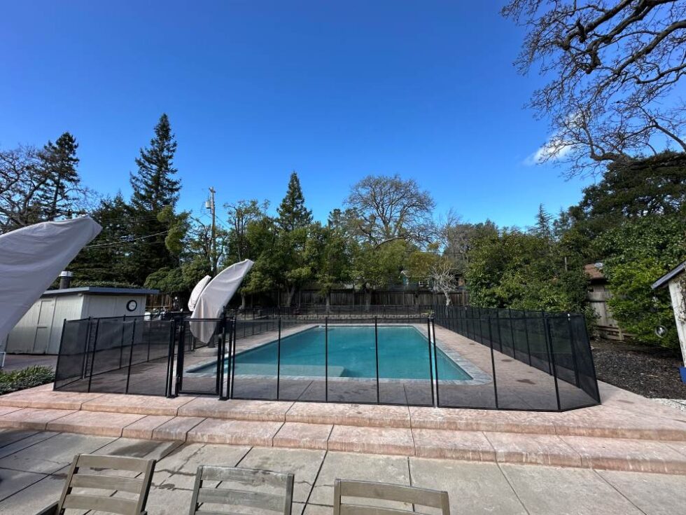 Custom Pool Fence Installs in California - Baby Barrier® Pool Fence of ...