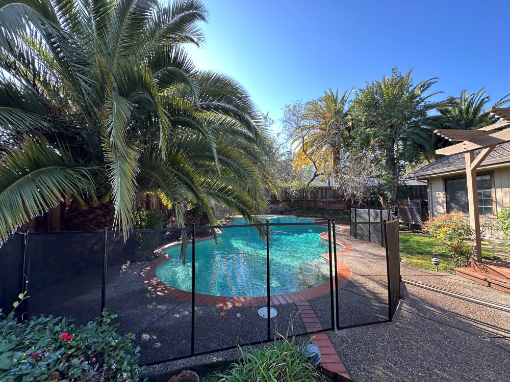 Beautiful Install of Baby Barrier® Pool Fence - A Safe Pool Fence ...
